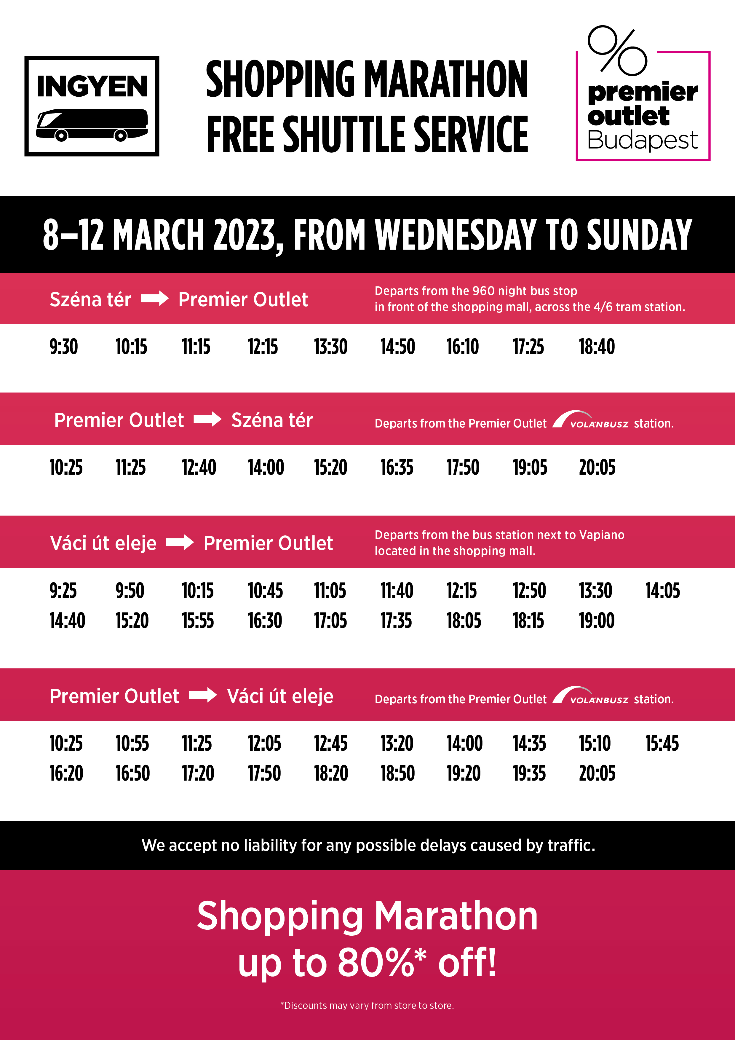 Premier Outlet | OVER 150 FASHION BRANDS UP TO 80% DISCOUNT!